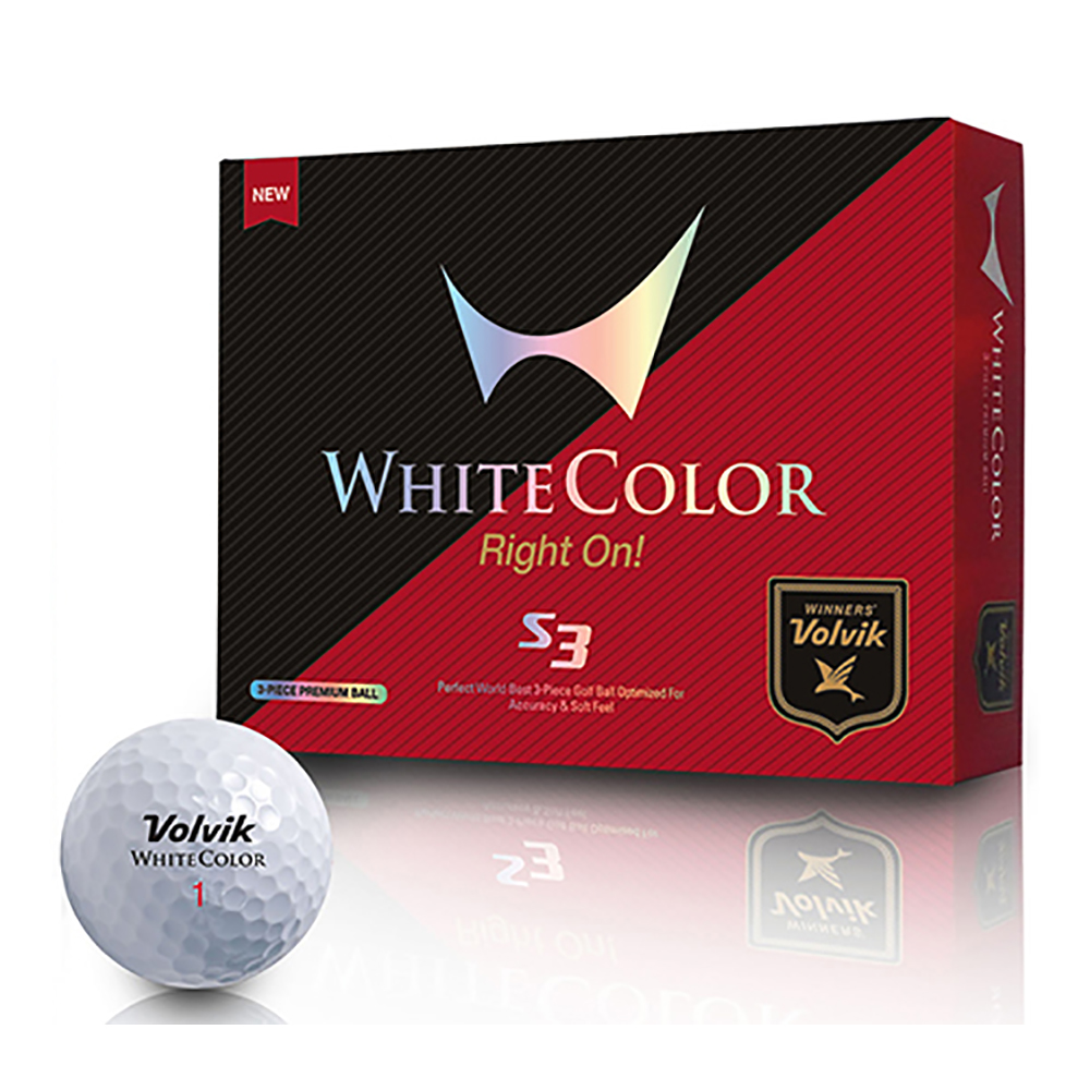 ジオテックゴルフ公式通販サイト / ボルビック S3 (Volvik S3) 【白】 (1ダース)