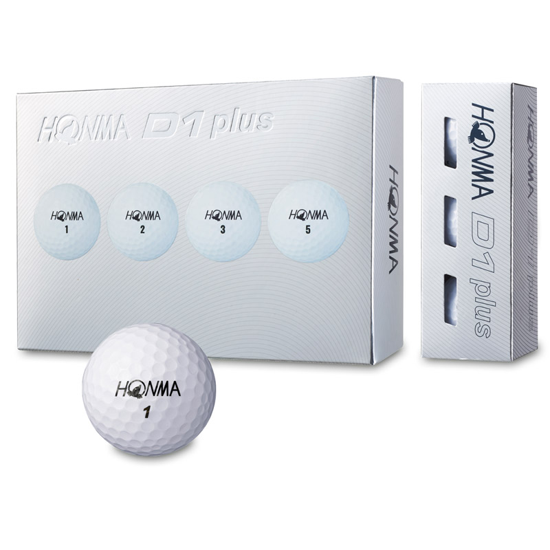 ジオテックゴルフ公式通販サイト / HONMA BALL D-1Plus ホワイトスリーブ【3個入り】