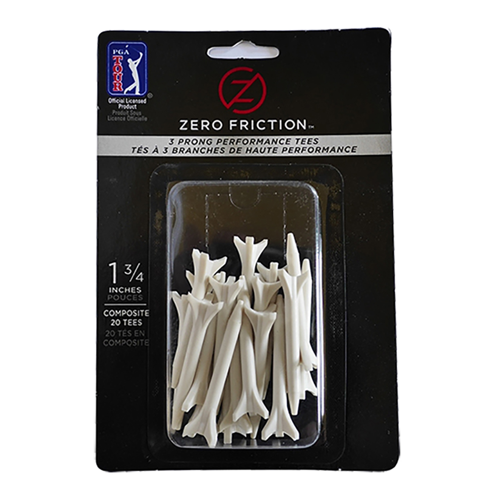 ジオテックゴルフ公式通販サイト / ゼロ フリクション ティー 44mm (Zero Friction Tee 1-3/4”) ホワイト 20本入